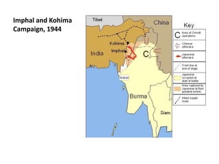 12 The Raj -Burma campaign and Bengal famine | PPTX | War and Conflicts