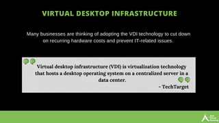 12 Things You Must Know About VDI | PDF | Desktops | Computing