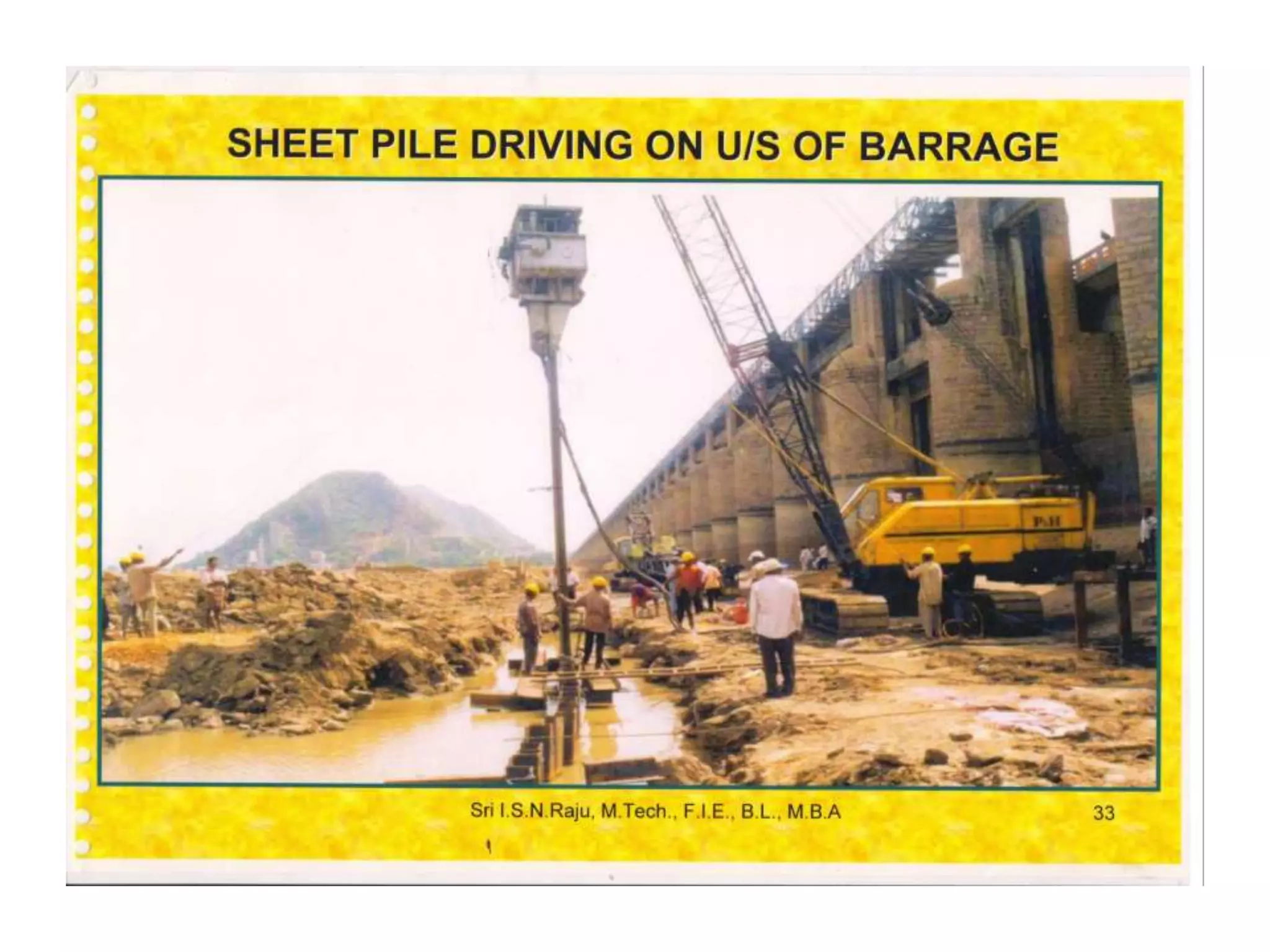 Retrofitting of irrigation structures- Prakasam Barrage, Andhra Pradesh ...
