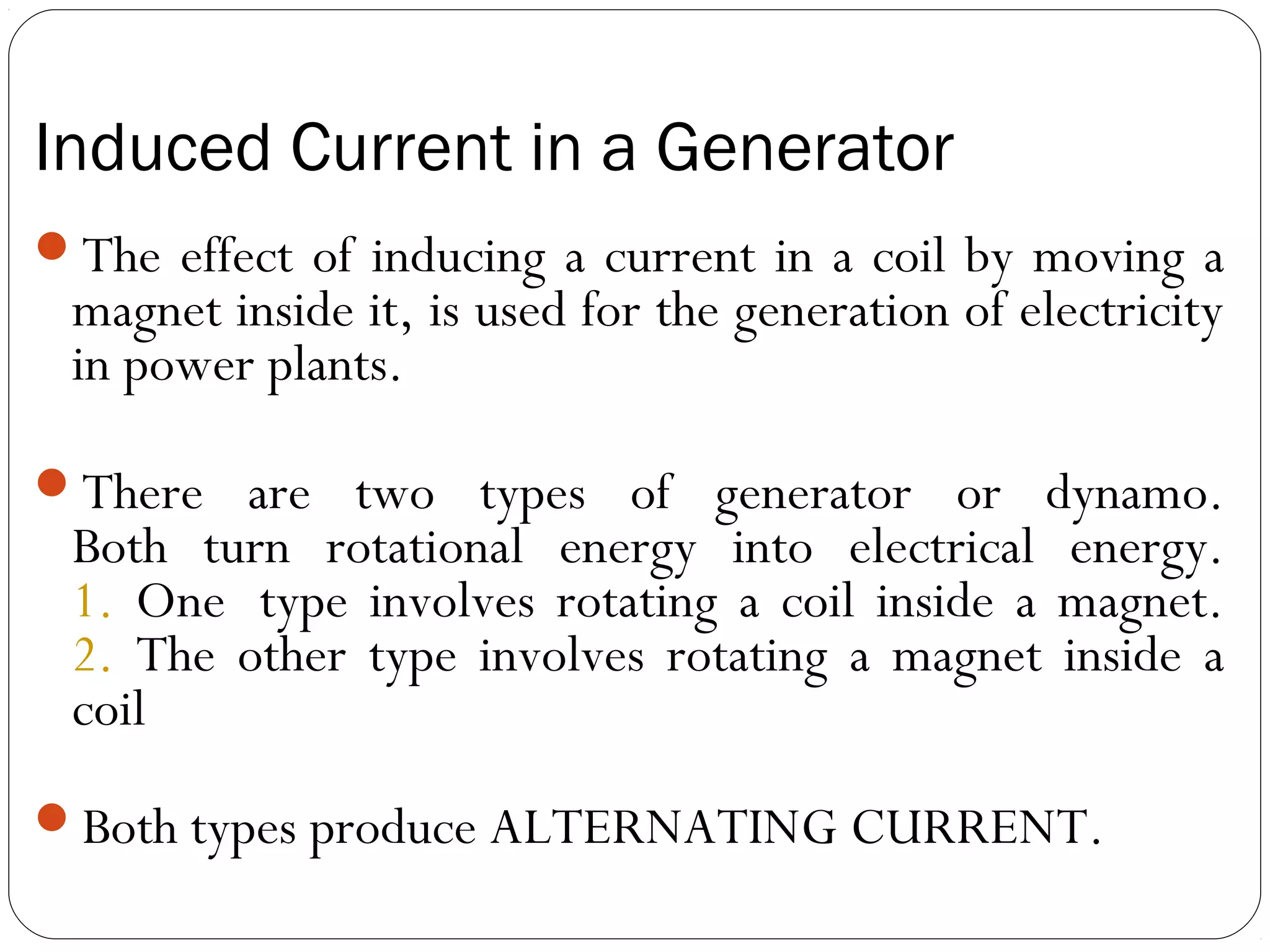 Fire Safety & Generators | PPT