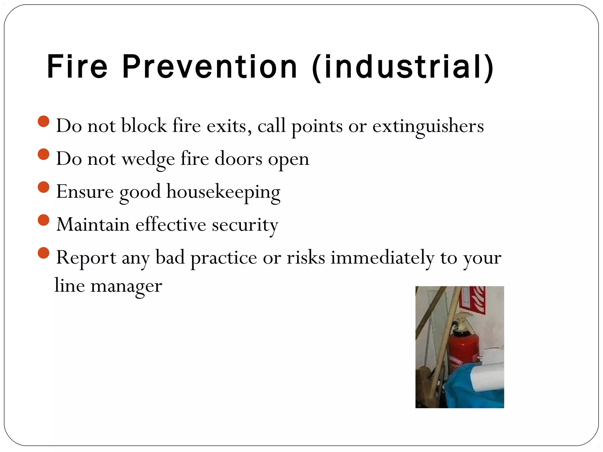Fire Safety & Generators | PPT