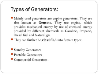 Fire Safety & Generators | PPT | Indoor Environmental Quality | Home & Garden