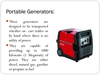 Fire Safety & Generators | PPT | Indoor Environmental Quality | Home & Garden
