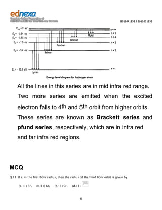 Atoms Molecules and Nuclei - Part II | DOCX