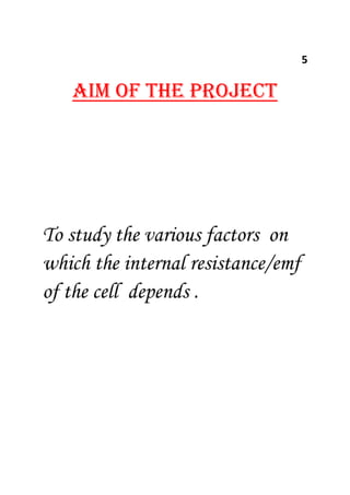 12th physics project on ldr by rupesh | PPTX