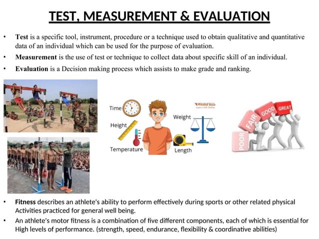 12th unit 6 TEST AND MEASUREMENT IN SPORTS (1).docx | Fitness and ...