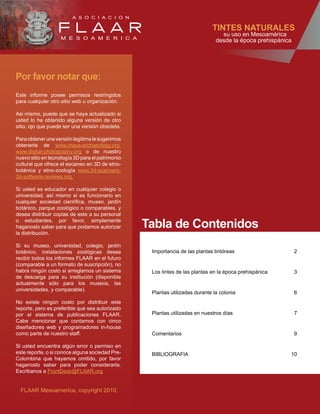 12 tintes naturales_maya_mesoamerica_etnobotanica_codice_artesania ...