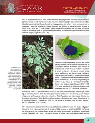 12 tintes naturales_maya_mesoamerica_etnobotanica_codice_artesania ...