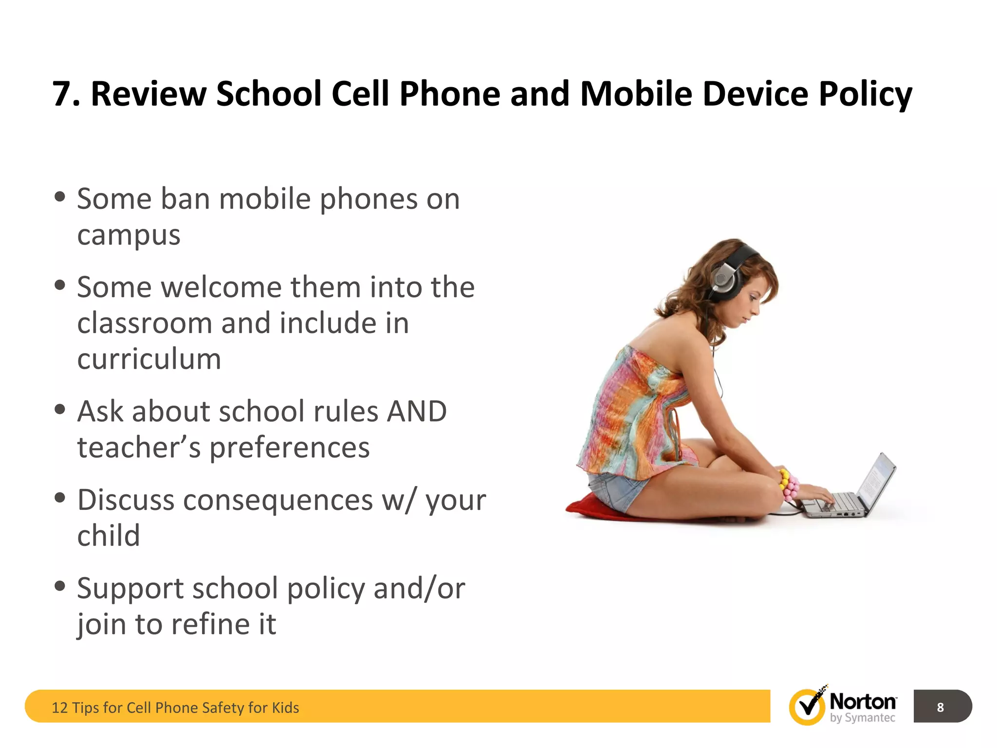 12 tips for cell phone safety for kids | PPT