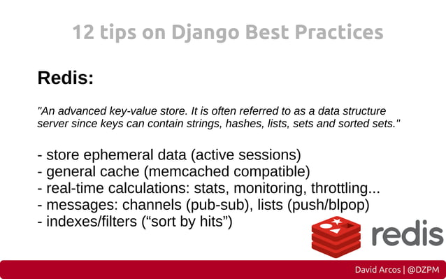12 tips on Django Best Practices | PPT