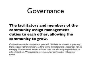 12 Topics Of A Good Community | PPT