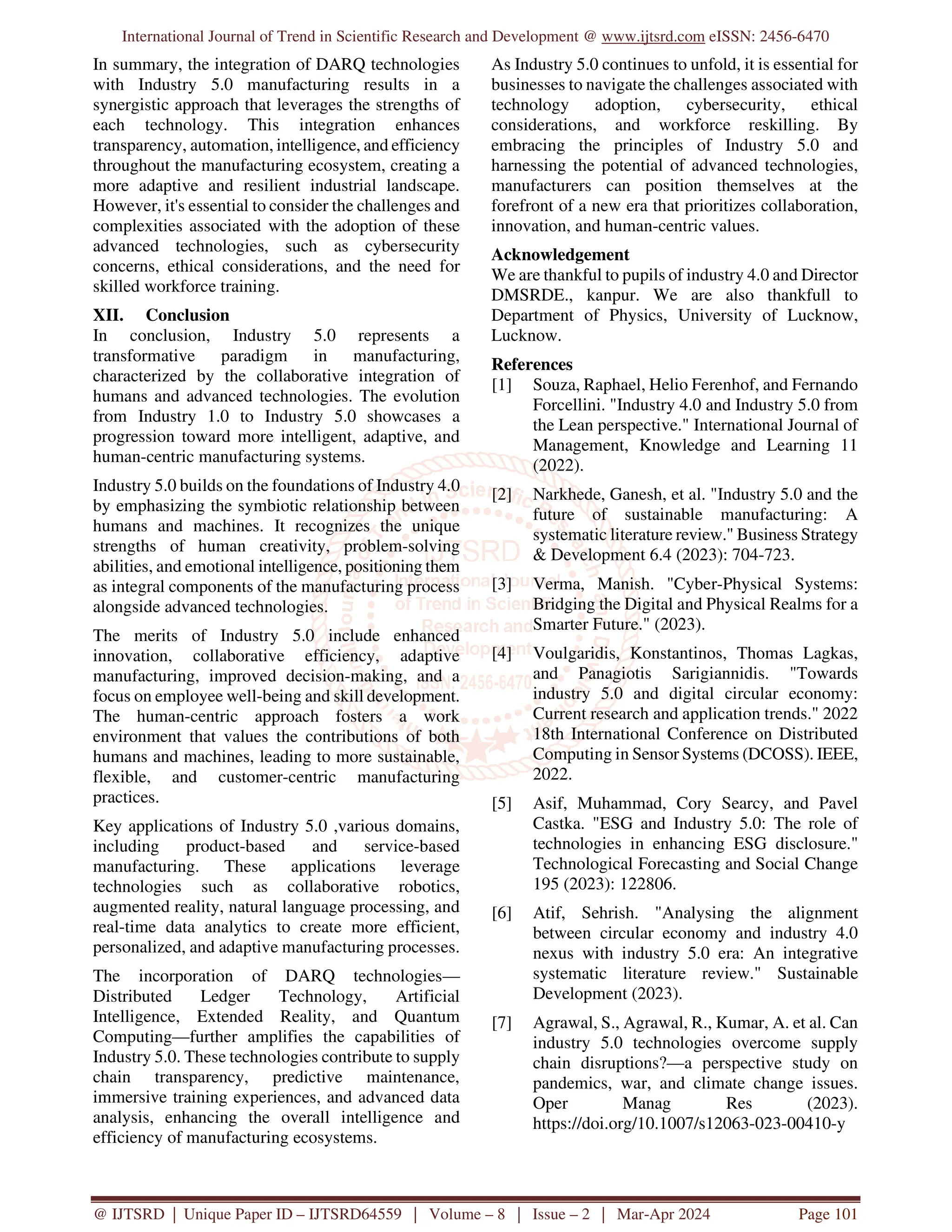 Transition From Industry 4.0 to Industry 5.0 A Comprehensive Overview | PDF