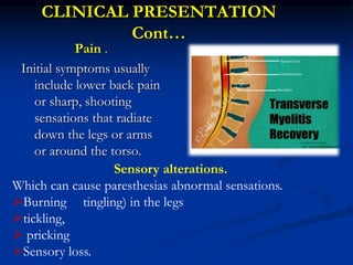 12 Transverse Myelitis.power point prensation | PPT