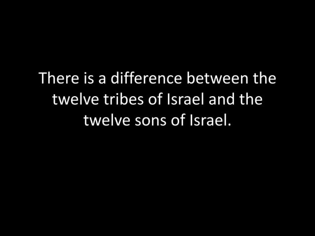 12 tribes of rev | PPTX | Christianity | Religion & Spirituality