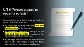 Key terms Patent Act Term#12:True and First Inventor | PPT