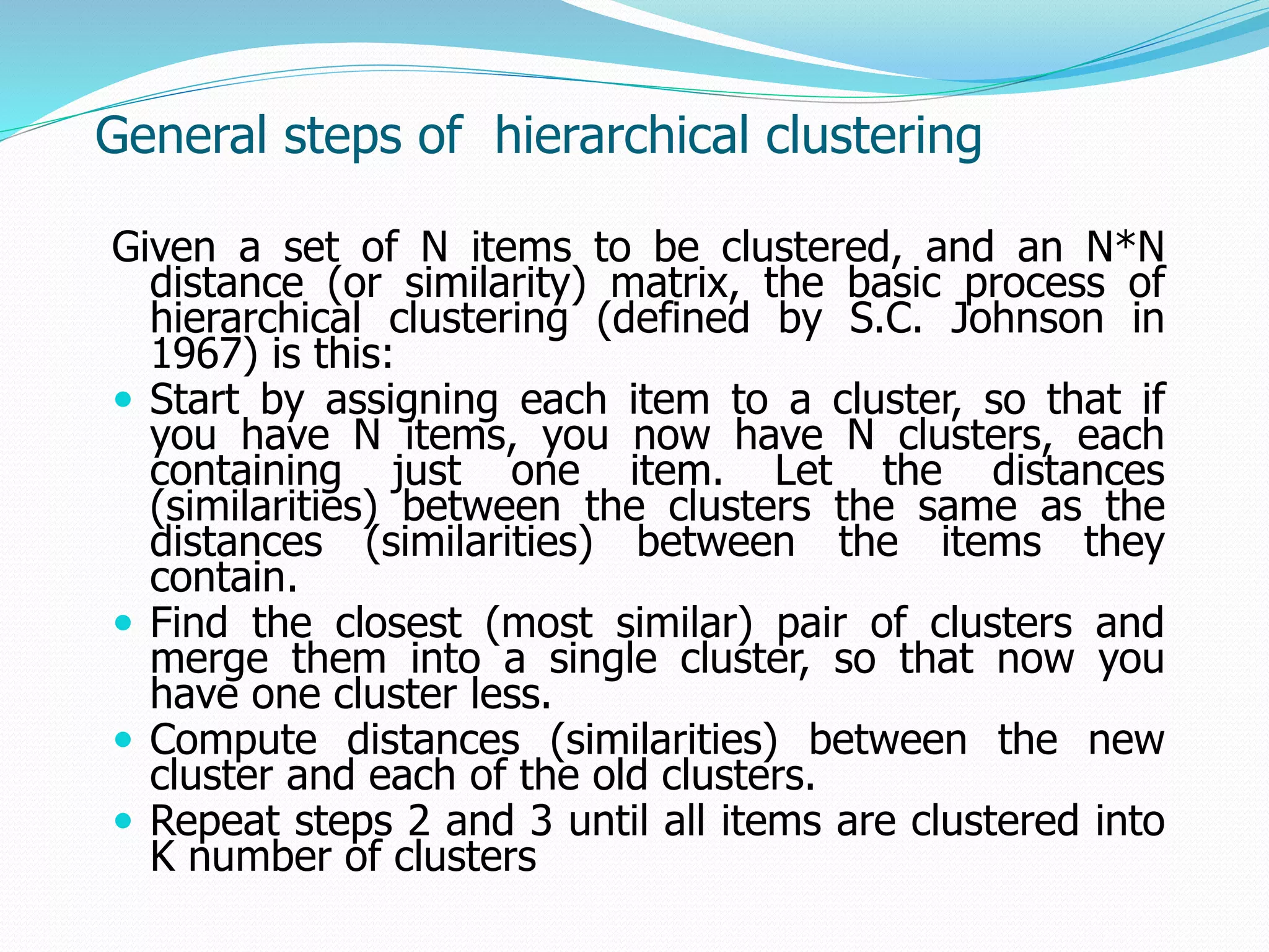 12 types of clustering | PPTX