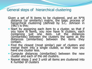 12 types of clustering | PPTX