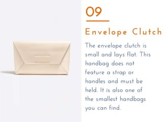 12 Types of Handbags | PPTX