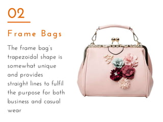 12 Types of Handbags | PPTX
