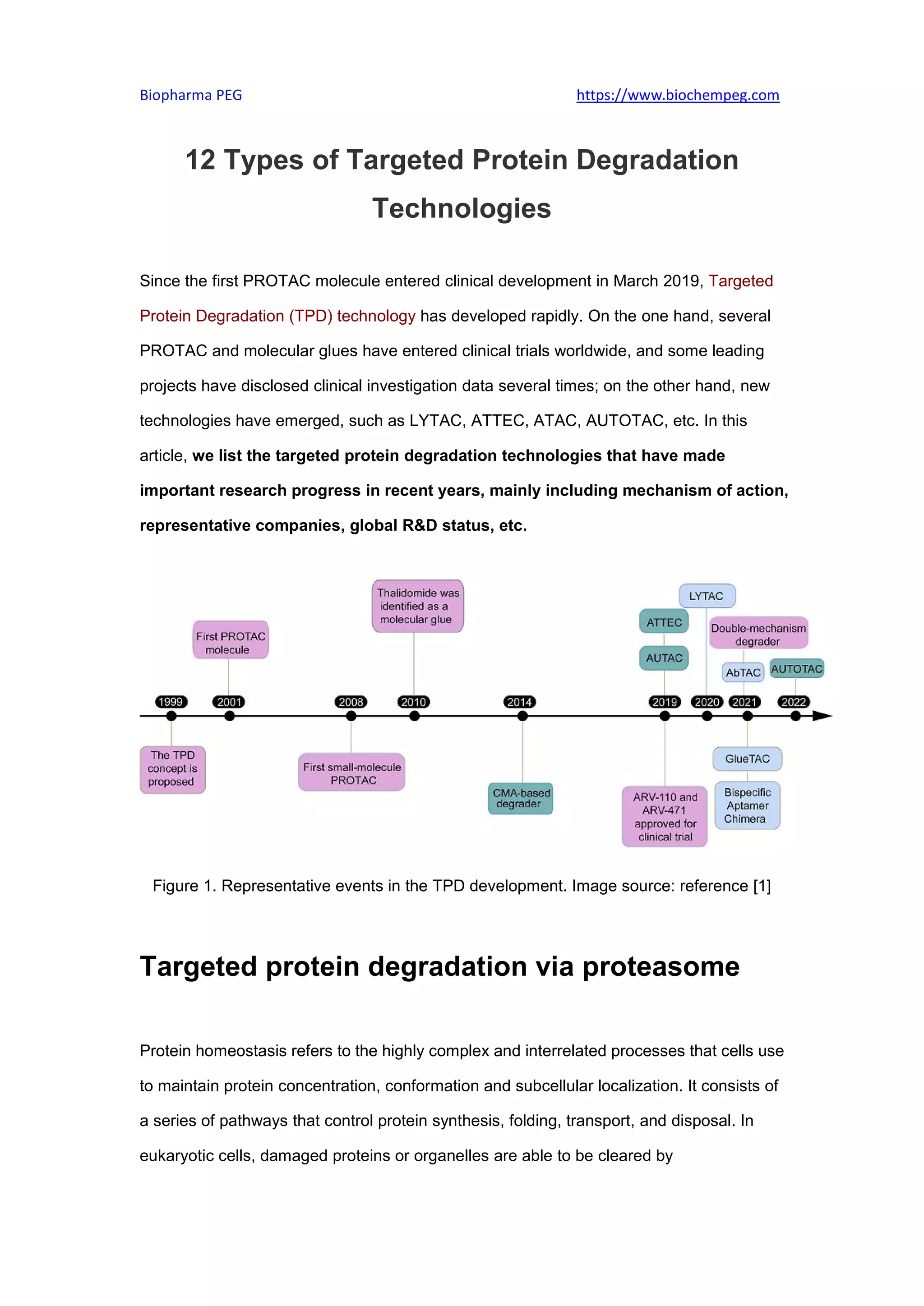 12 Types of Targeted Protein Degradation Technologies.pdf