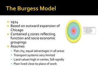 12 typical urban land use models power point | PPTX