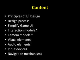 User Interface | PPT