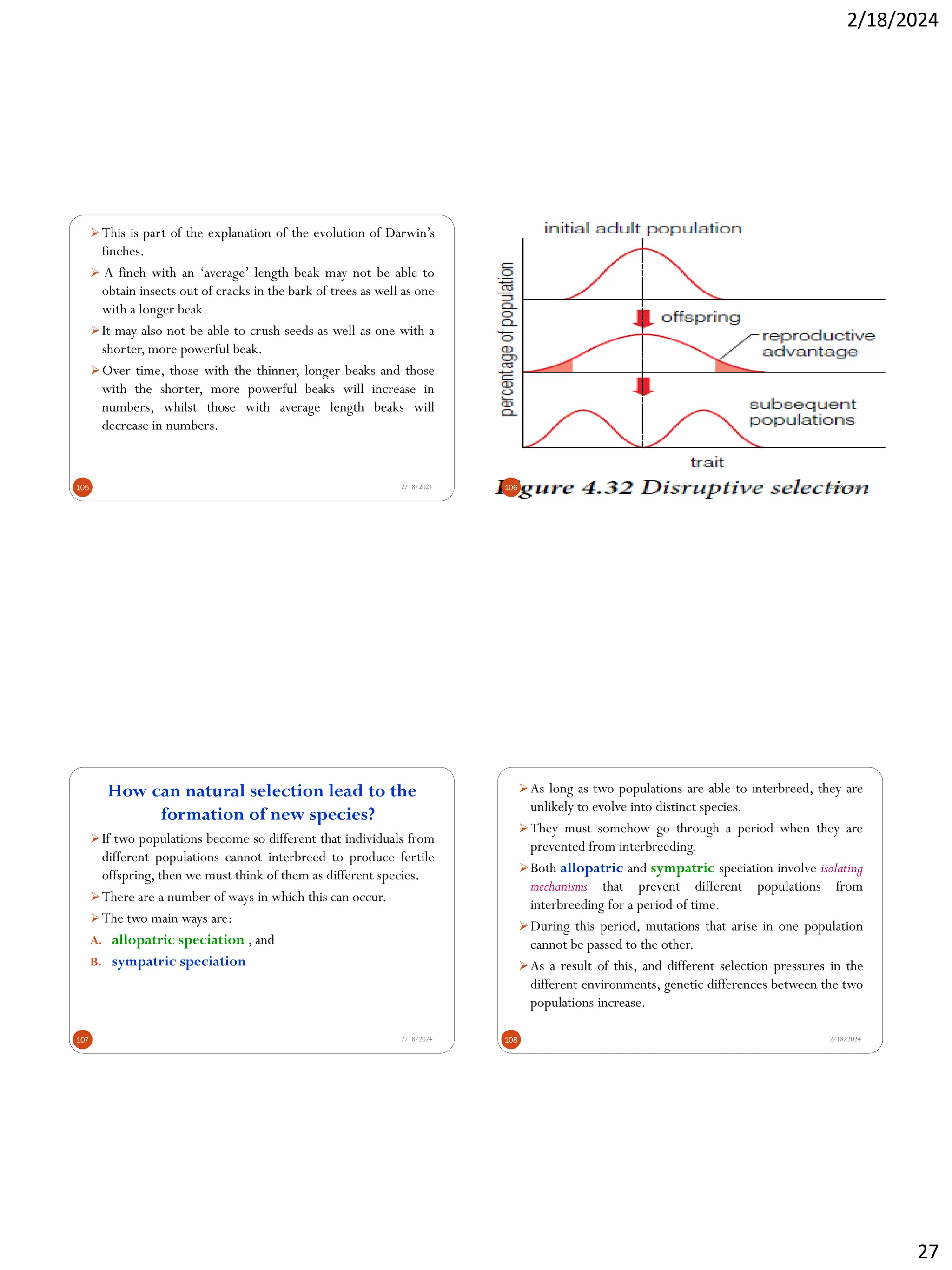 Grade 12 Biology teaching material on evolution | PDF