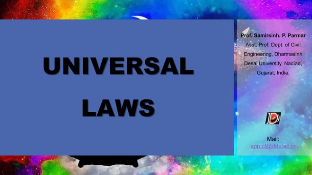 12 Universal Laws.pptx | Physics | Science