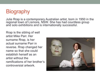 12VA Theory - Julie Rrap | PPTX | Modern Art | Fine Art