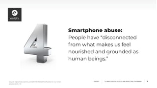 12 Ways digital devices are affecting the brain | PDF