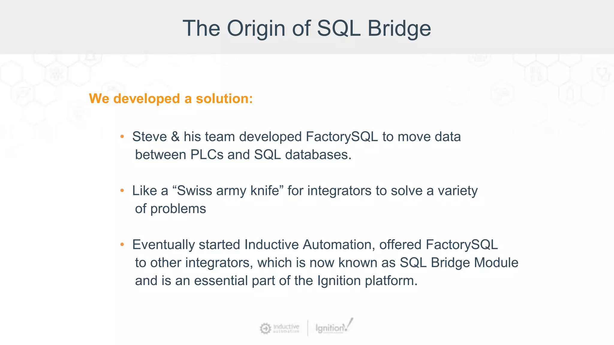 12 Ways to Use PLCs & SQL Databases Together | PPT