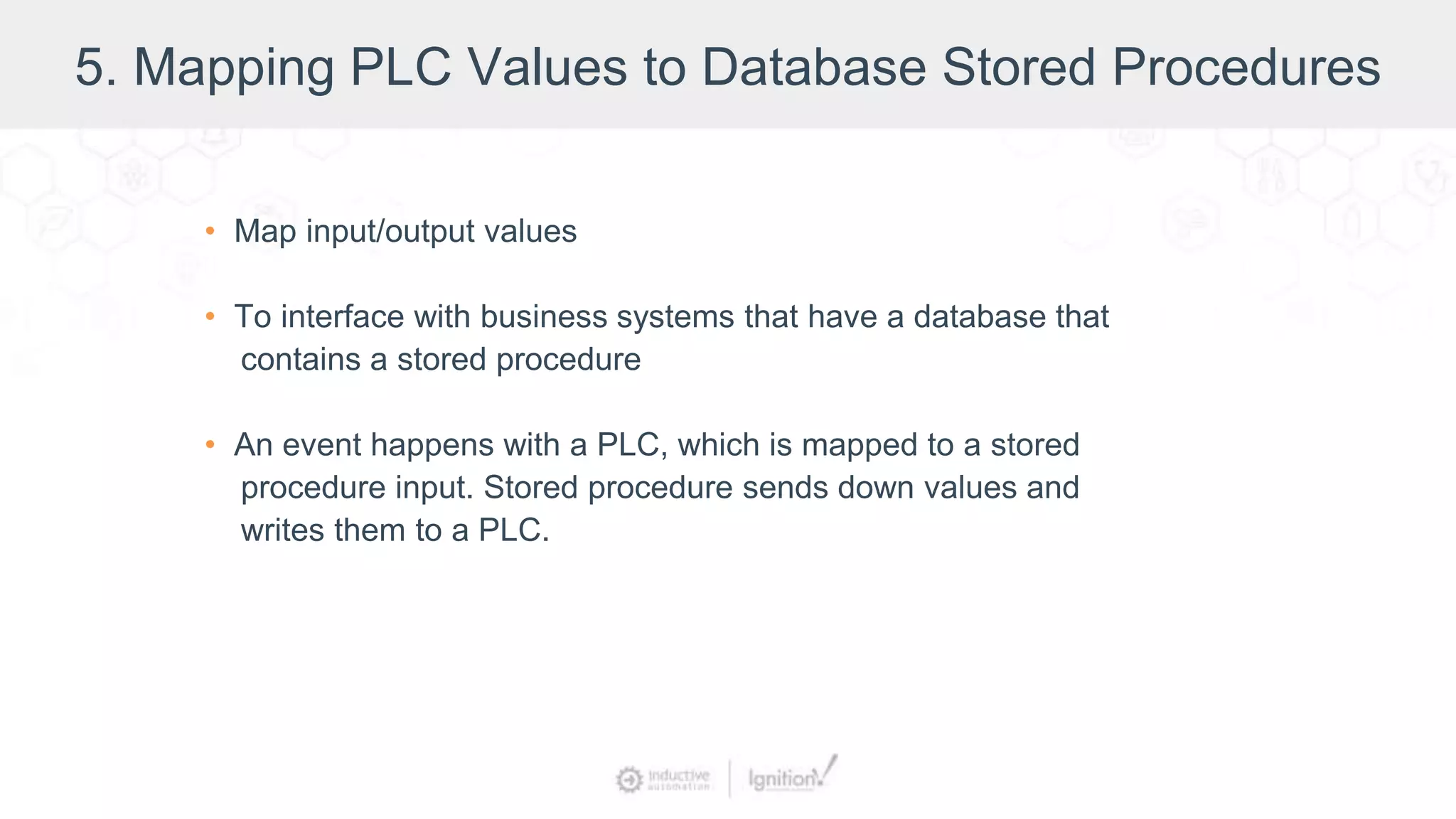 12 Ways to Use PLCs & SQL Databases Together | PPTX