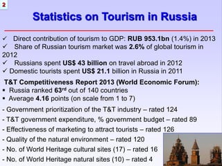 Russian wellness tourism - current state, trends and opportunities ...