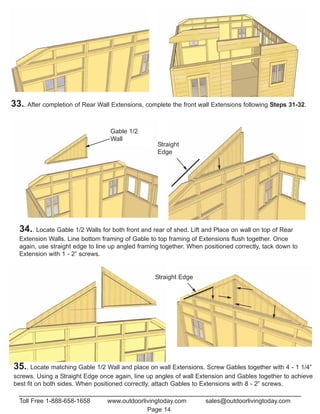 12x12 shed plan step by step | PDF | Home Improvement | Home & Garden