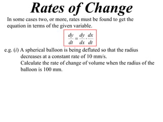 12 x1 t04 01 rates of change (2013) | PDF