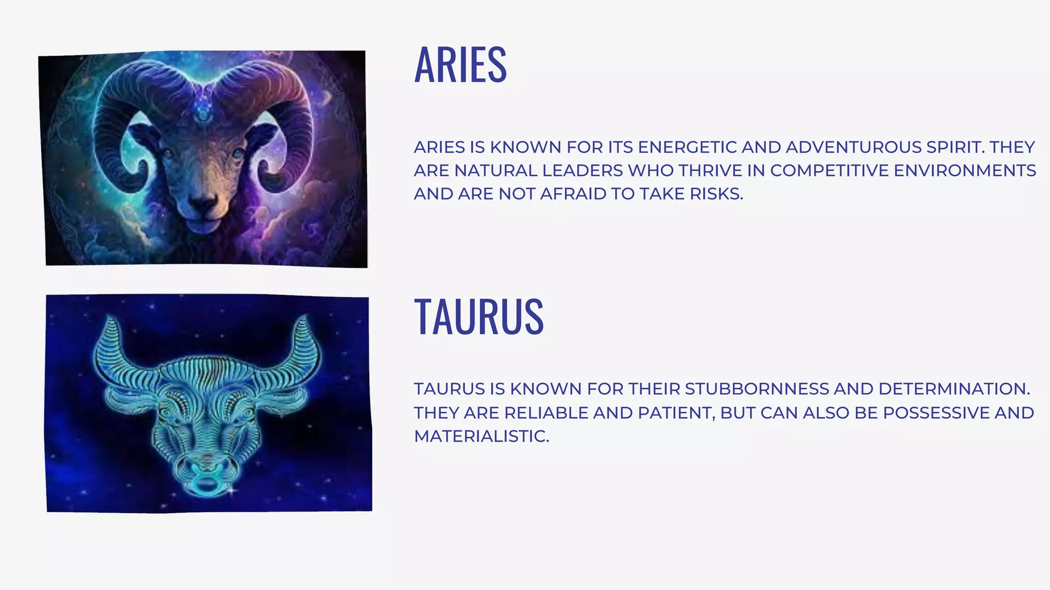 12 zodiac signs and its Characteristics | PPTX