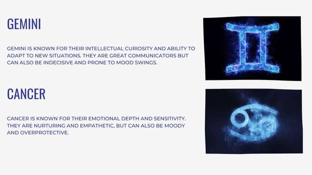 12 zodiac signs and its Characteristics | PPTX | Astrology | Religion ...