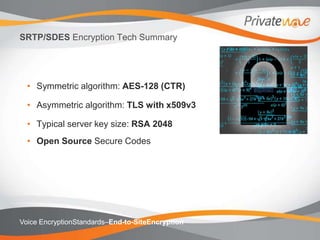 PrivateGSM - Voice Encryption Technical Overview | PPTX