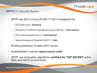 PrivateGSM - Voice Encryption Technical Overview | PPTX