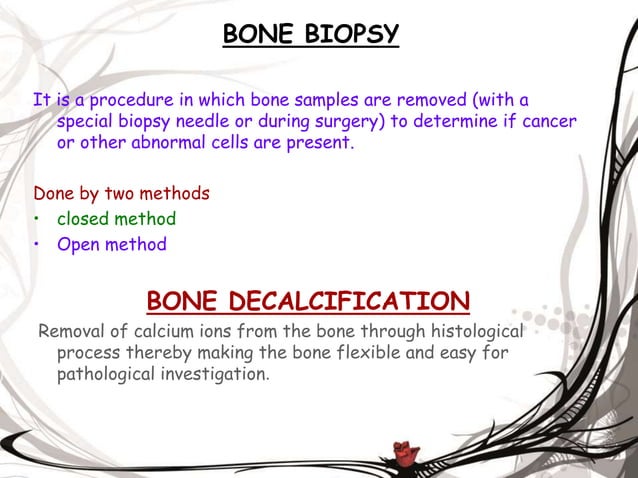 13 04-2015 bone biopsy and its decalcification stmu | PPT