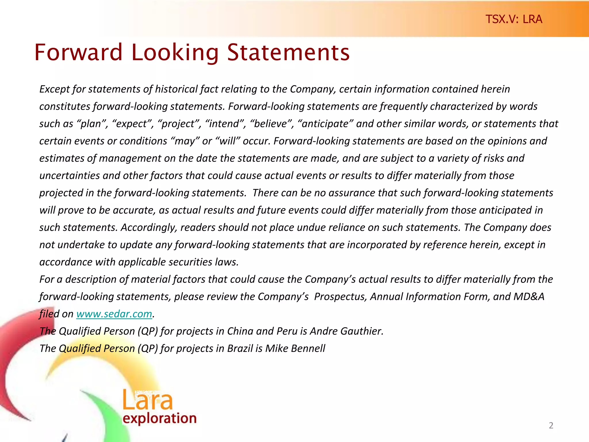 LRA Investor Presentation 13 05-17 | PDF