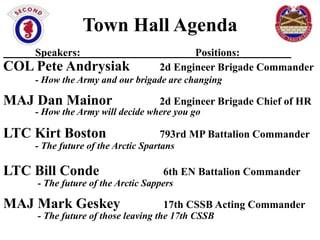 2D Engineer Brigade 2014 Town Hall | PPTX