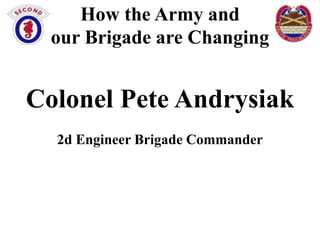 2D Engineer Brigade 2014 Town Hall | PPTX
