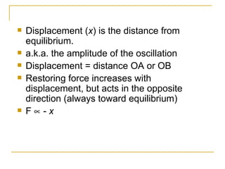 13.1. Mechanical Oscillations | PPT