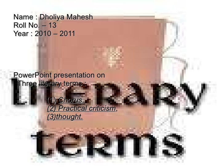 Three Literary Terms three-literary-terms