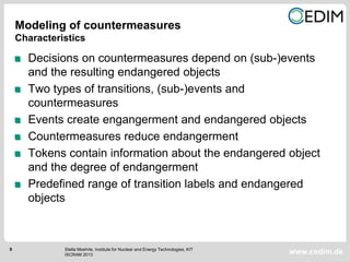 Modeling of countermeasures for large-scale disasters using High-level ...