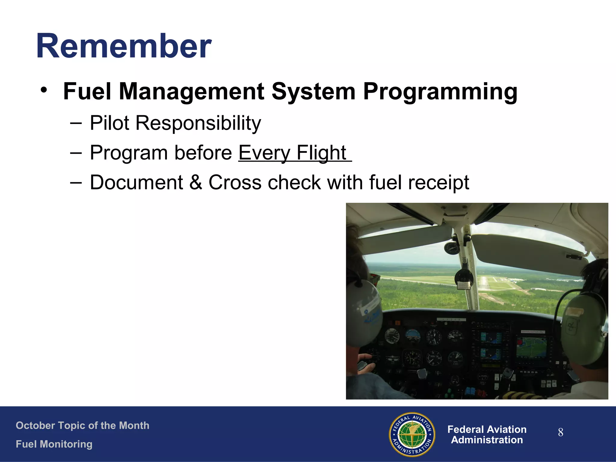 Fuel Monitoring in General Aviation | PPT