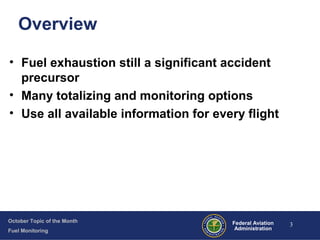 Fuel Monitoring in General Aviation | PPT