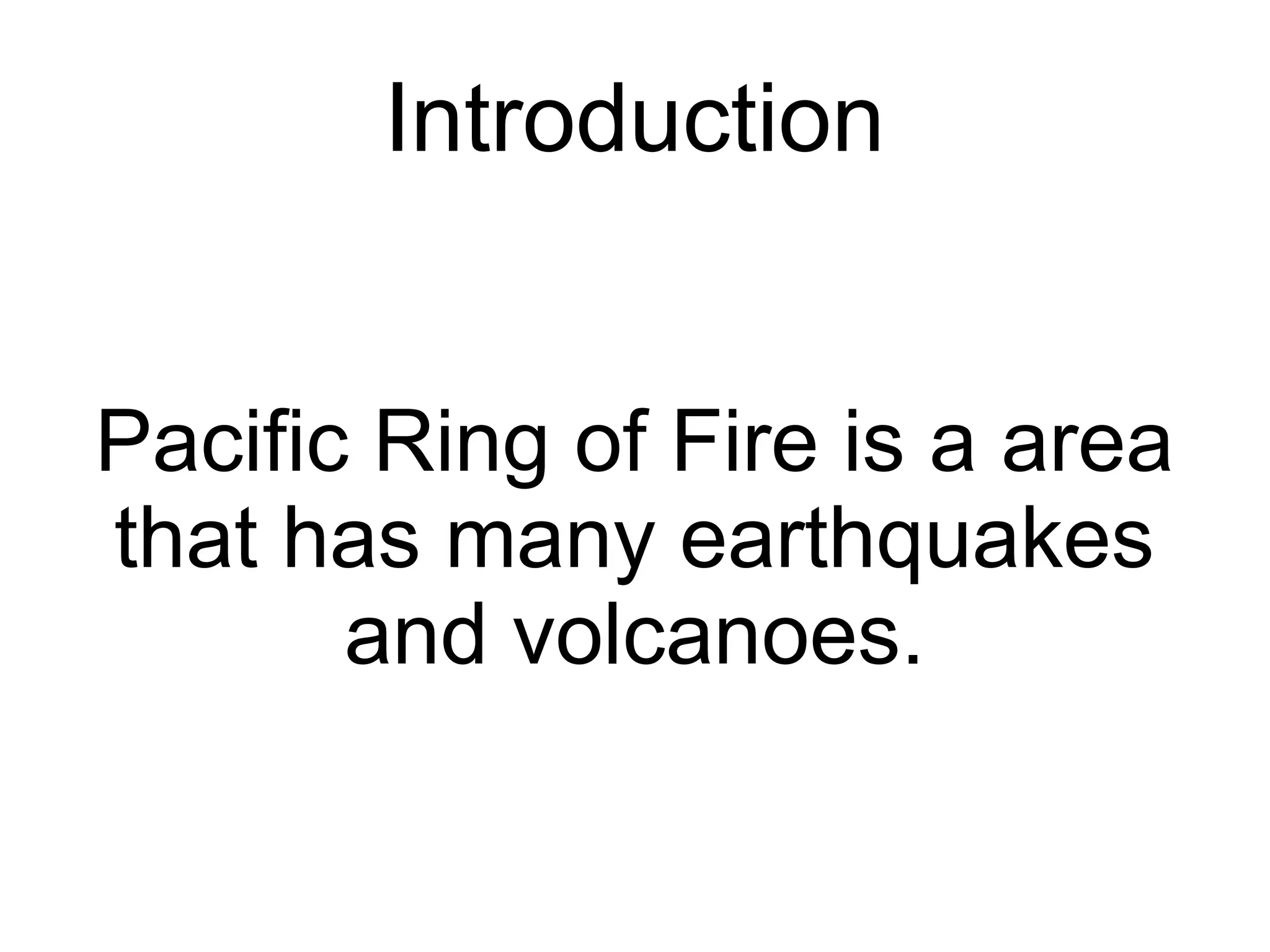 Pacific Ring of Fire | PDF | Geography | Science