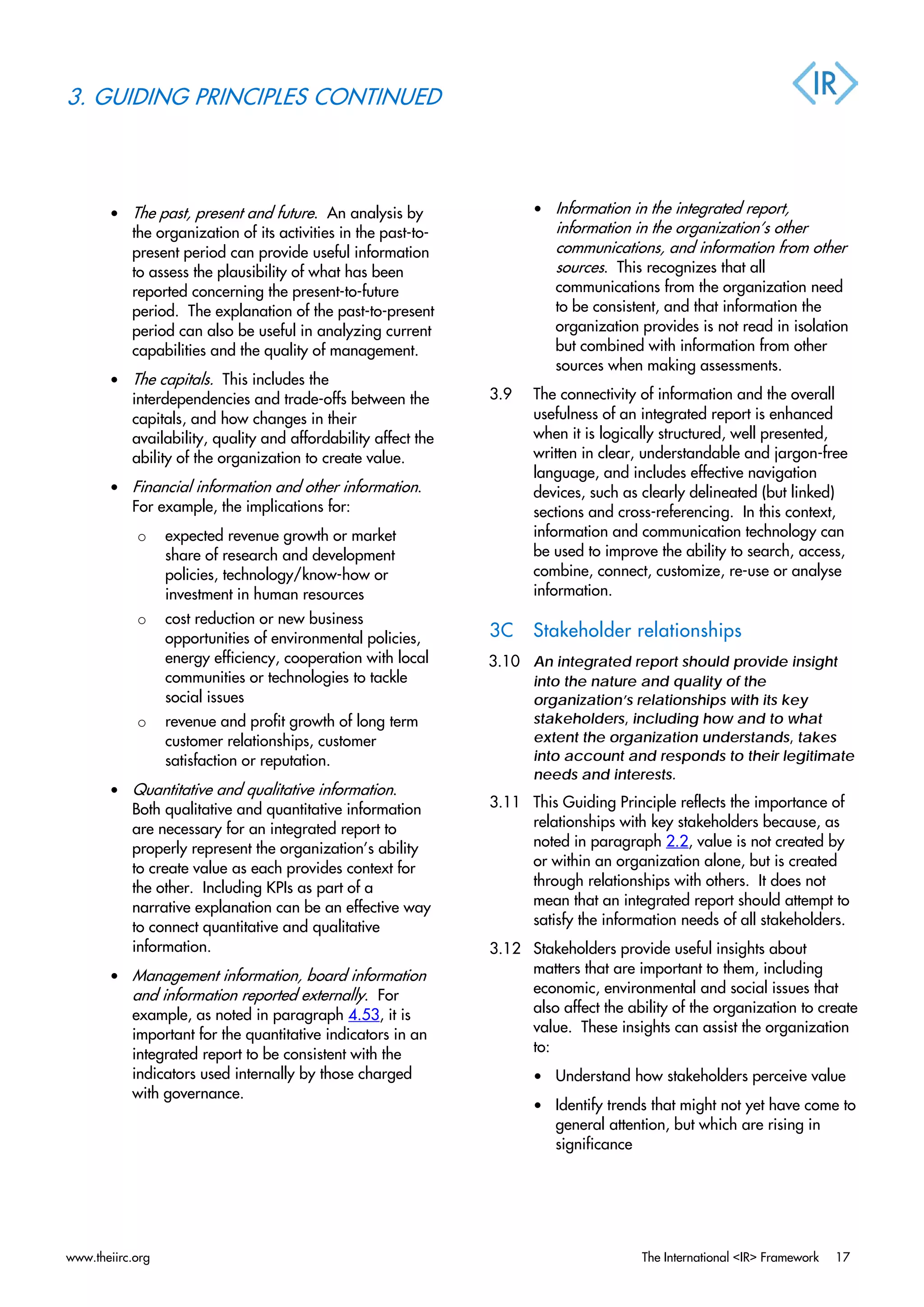 The International Framework (IR) | PDF